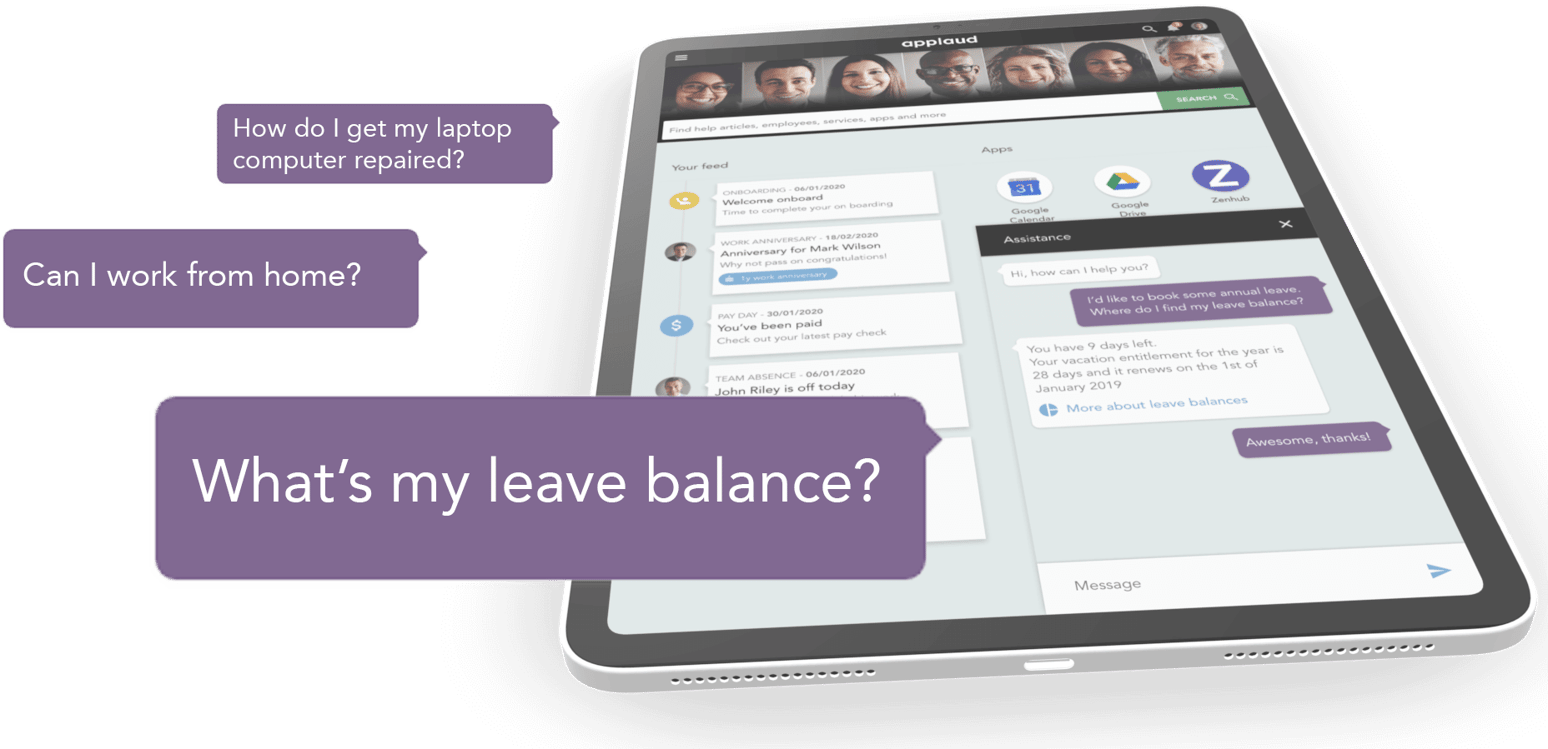 Applaud Cloud – 10 features only an Employee Experience Layer provides