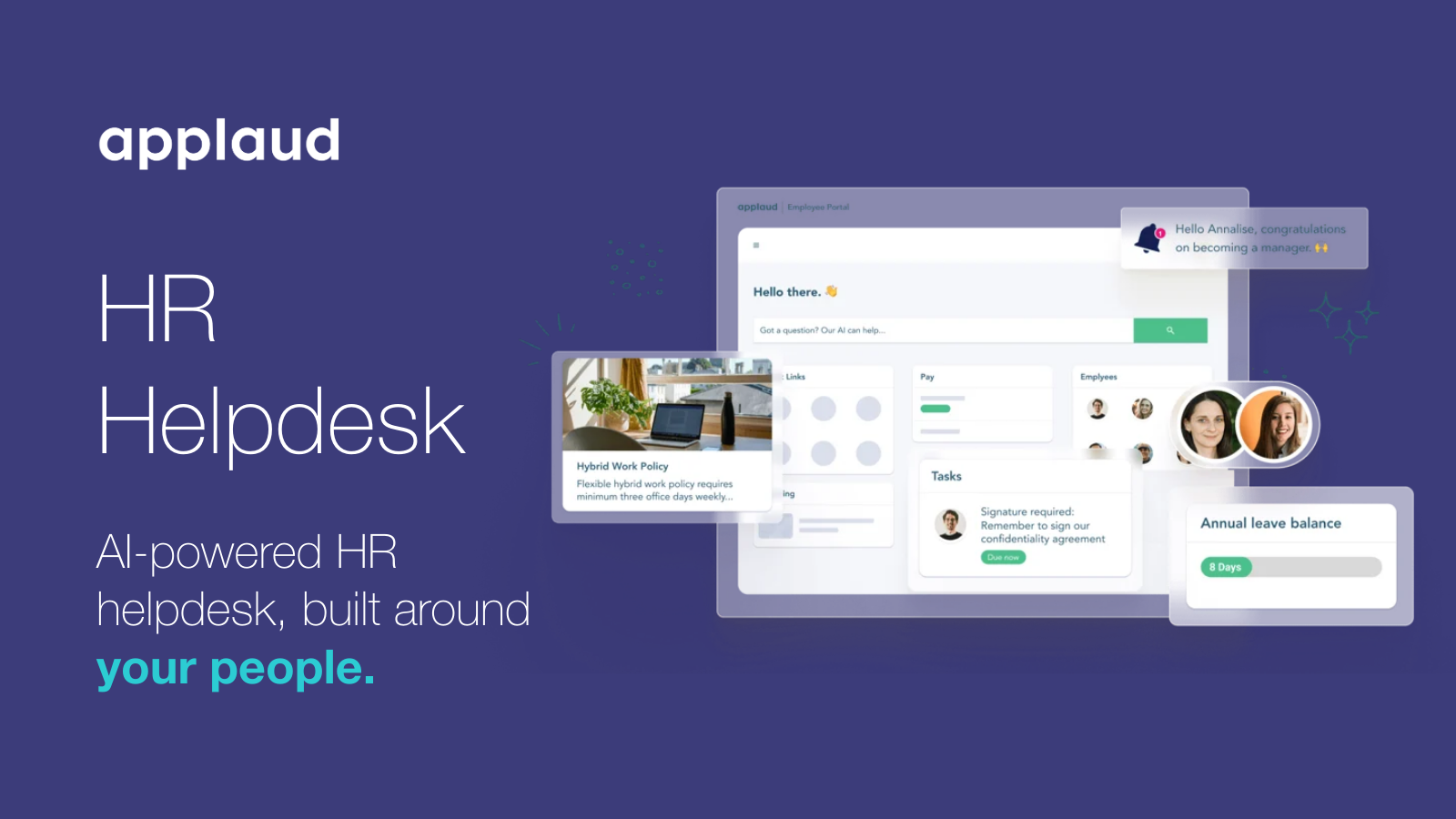 AI-Powered HR Helpdesk, Built Around Your People