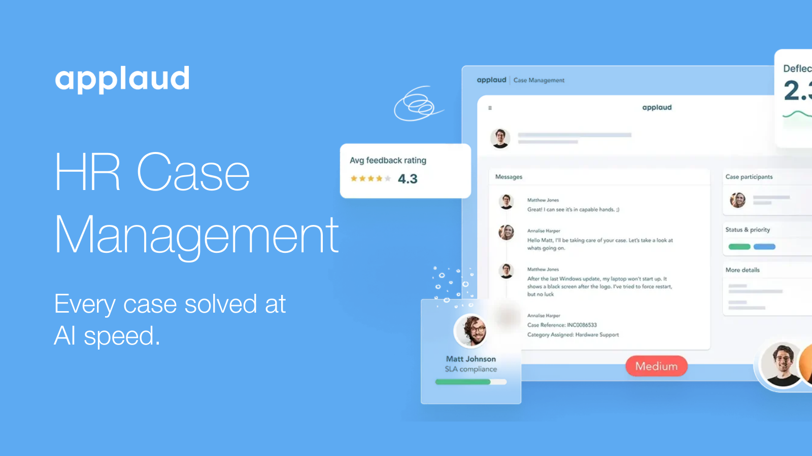 Applaud HR Case Management | AI-smart case management