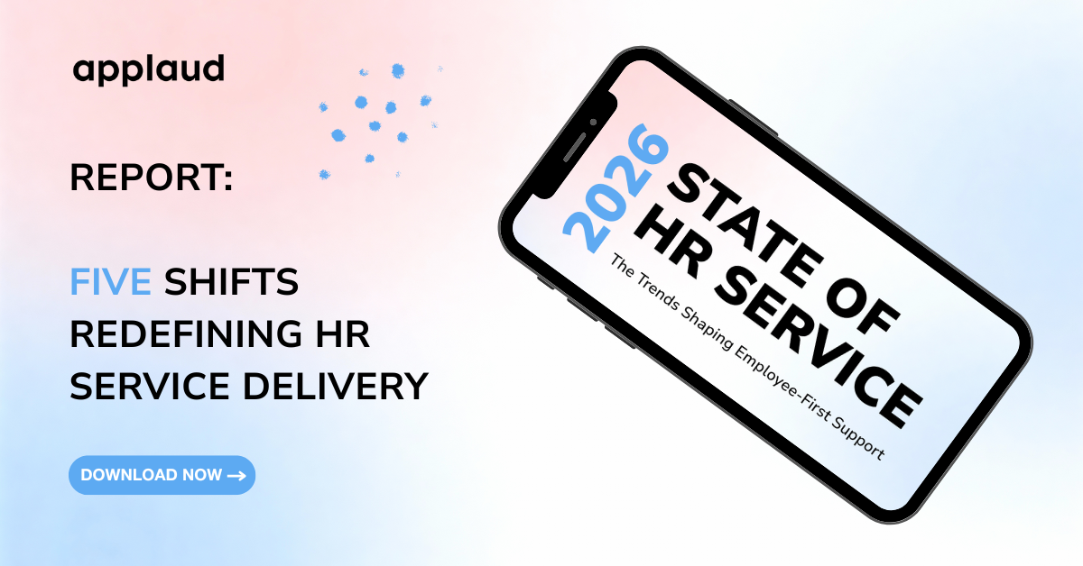 The 2026 State of HR Service Report | Five shifts redefining HR Service ...